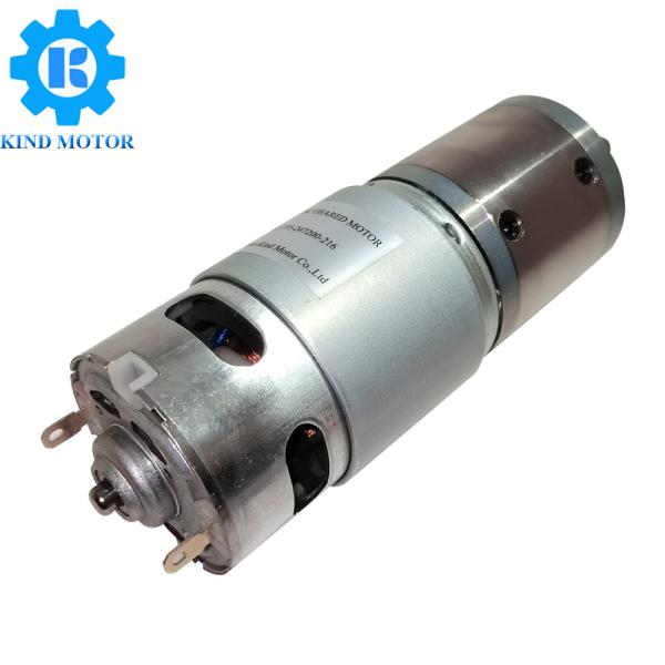 Quality High Power Planetary DC Geared Motor High Torque 50kgCm 24v for sale