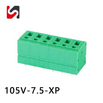 Quality 20A 300V 7.5mm Pitch Screw Phoenix PCB Terminal Block High Current for sale