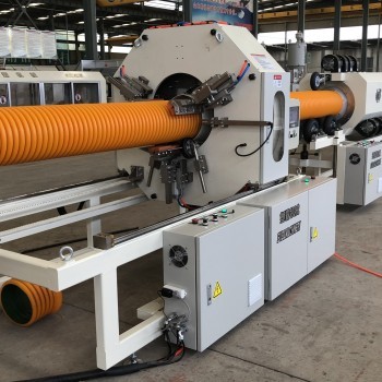 Quality Horizontal Corrugated Pipe Production Line HDPE PP PVC Corrugated Pipe Machine for sale