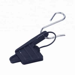 Quality S Type Fiber Optic Cable Accessories FTTH Drop Clamp for sale
