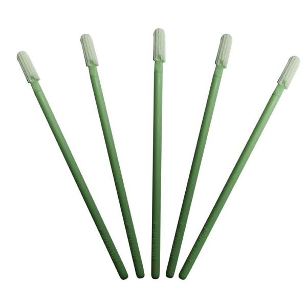 Quality Cleanroom Swabs Cleanroom Consumables Polyester Tip Double / Single Layered for sale