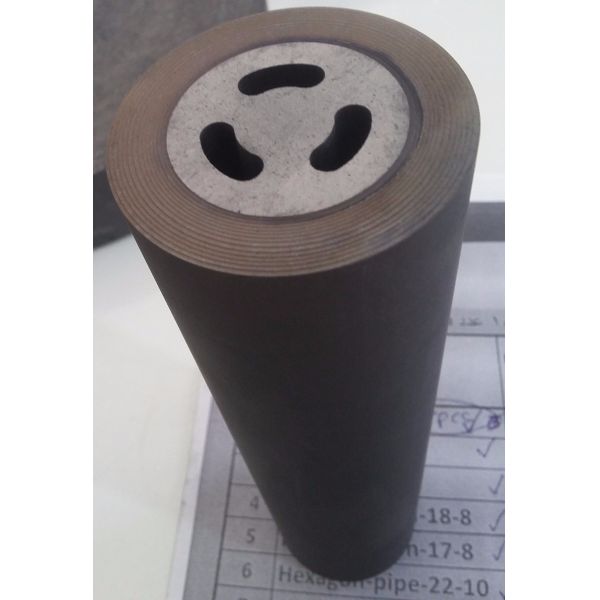 Quality Forming Way Molded Graphite Tubular Graphite Mould for Brass Square Hexagonal for sale