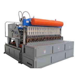 Quality 6000mm Mesh Panel Welding Machine Construction 50x50mm wire mesh for sale