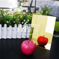 Quality Gold Silver One Side PMMA Mirror Acrylic Sheet 4X6 Ft 4x8 Ft 1.5mm 3mm for sale