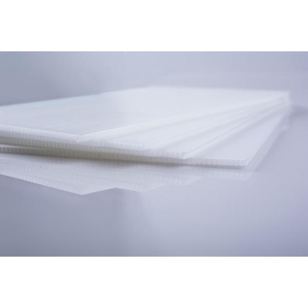 Quality White Plastic Corrugated Plastic Sheets 4x8 Shakeproof PP Hollow Corrugated for sale