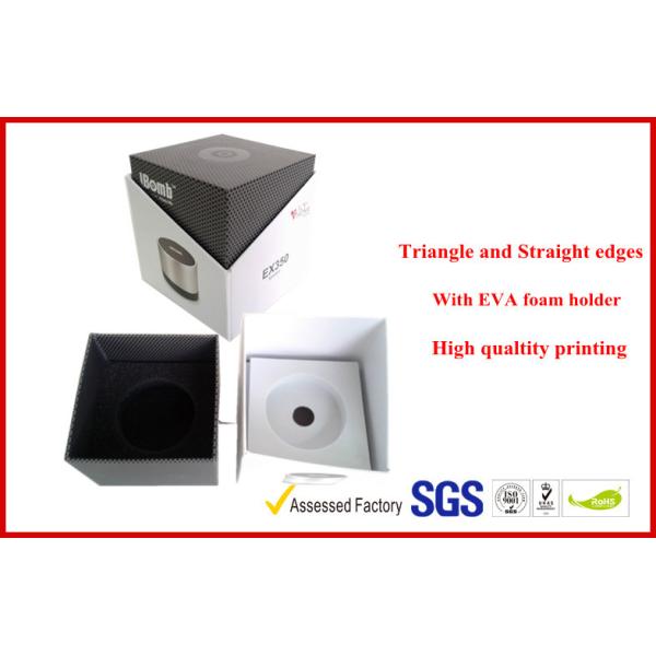 Quality Rigid Mini Bluetooth Speaker Electronics Packaging , Hot Stamping Coated Paper for sale