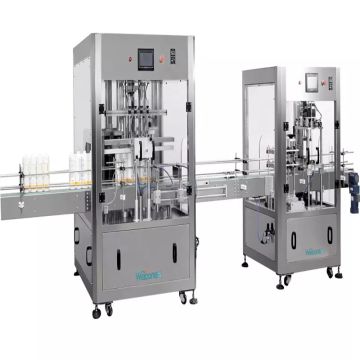 Quality Rustproof 380V Automated Filling Machine For Liquid Bottle 10-5000g for sale