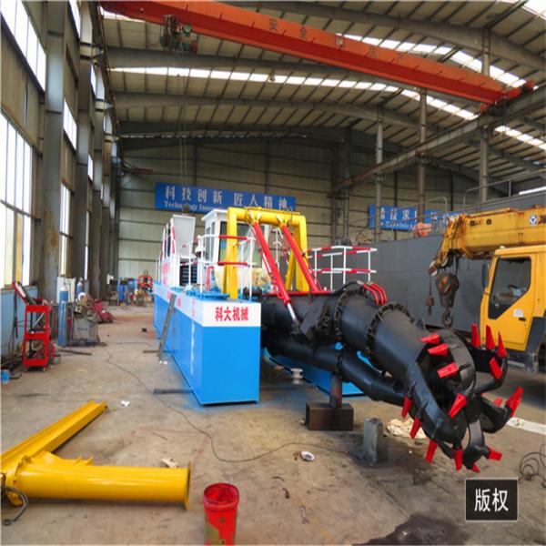 Quality 12" Gold Suction Dredger 1.8m Mining Dredger Machine for sale