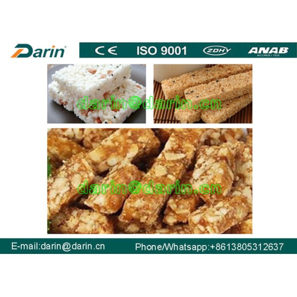 Quality Nut Chocolate Bar / Cereal Bar Making Machine 380V With Multiple Level Structure for sale