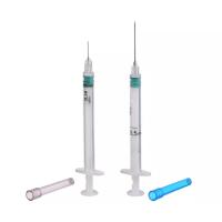 Quality Disposable Medical 1cc 3cc Vaccine Syringe With Needle for sale