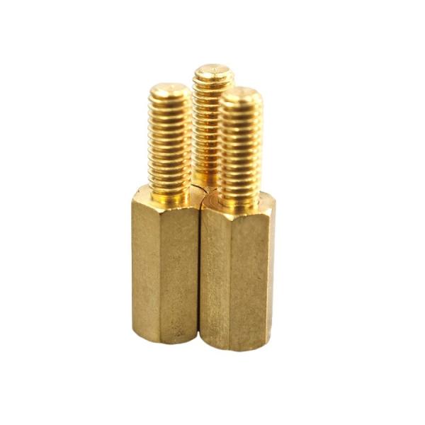 Quality M4 PCB Brass Hex Standoff Spacer For Motherboard Spacer Strengthening for sale