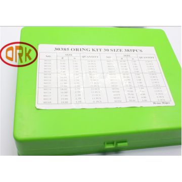 Quality Customized FKM O Ring Kits Low Temperature Resistant ±15 Volume Change for sale