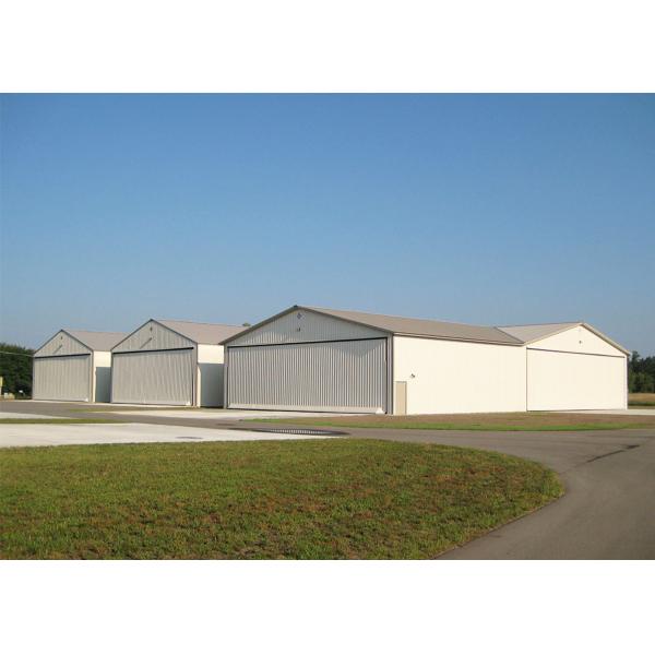 Quality Modular Prefabricated Industrial Steel Structure Aircraft Kit Hangar Easy for sale