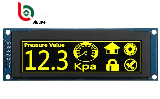 Quality 3.12 Inch 256x64 OLED Display Module with SPI Interface and 16 Greyscale for sale