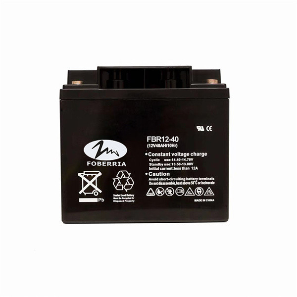 Quality 12V 40ah Lead Acid storage Battery Rechargeable UPS  Maintenance Free Automotive Battery for sale