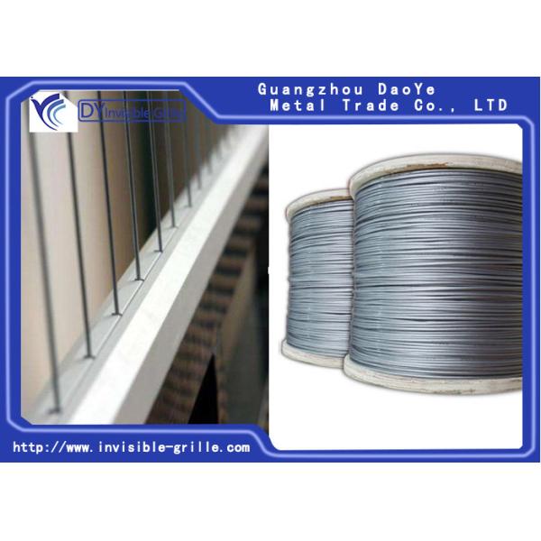 Quality Fixed Invisible Safety Grills For House Easy Fire Escape Providing Better View for sale
