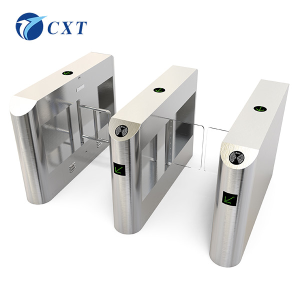 Quality Anti Tailgating Swing Barrier Gate Laser RFID With DFC Technology bw150 for sale