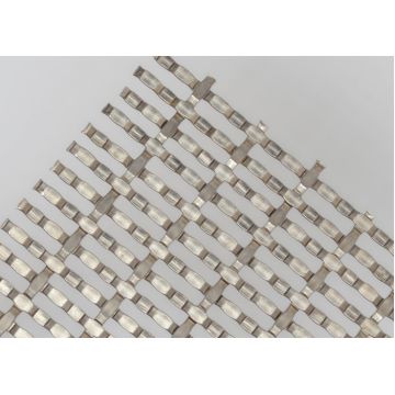 Quality Plain Weave Architectural Woven Wire Mesh Panels 3.3mm Clean Surface for sale
