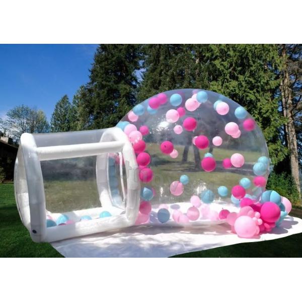 Quality Customized Size Inflatable Bubble House Bubble Inflatable House for Wedding 10ft for sale