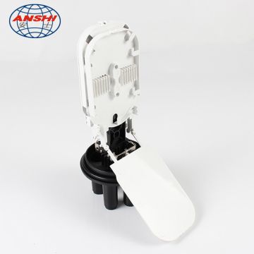 Quality ANSHI IP65 Dome Type Fiber Optic Splice Closure 12 Cores 72 Cores 1 In 3 Out for sale