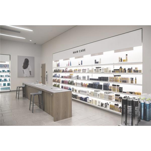 Quality Beauty Cosmetic Display Rack Shelf Shopping Mall Phone Accessories Hook Salon for sale