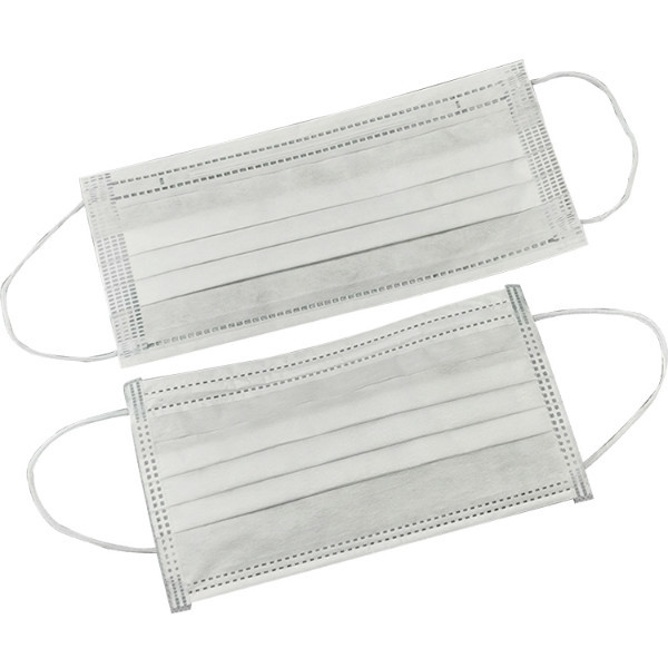 Quality White Nonwoven Disposable 3 Ply Face Mask For Cleanroom for sale