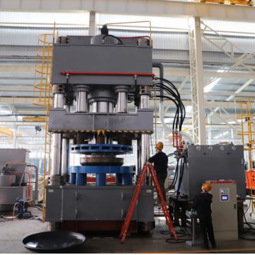 Quality Oil Tank Two Heads Hydraulic Press Machine / Head Stretching for sale