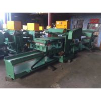 Quality Automatic Sheet Metal Polishing Machine buttons control With Sanding Wheel for sale