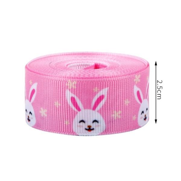 Quality 1" Width Custom Printed Grosgrain Ribbon for Easter Gift Package Wrapping from for sale