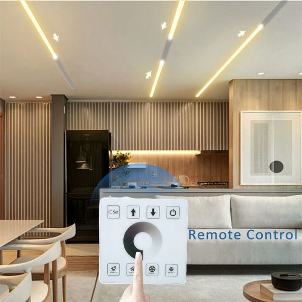 Quality 12V/24V Running Water Flowing LED Strip Light with 3000K Warm White COB SMD2835 for sale