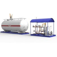Quality Low Pressure 0.1MPa≤p 1.6MPa LPG Skid Plant Filling Station for Cooking Gas for sale