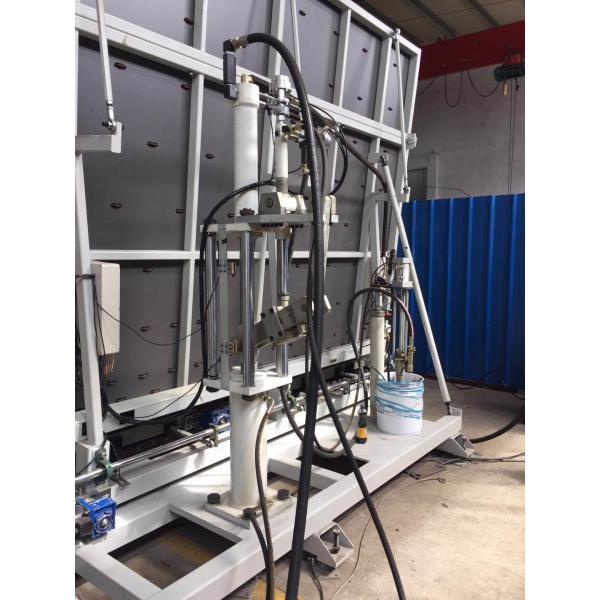Quality Powerful Vertical Insulating Glass Machine / Glass Sealing Robot Machine for sale