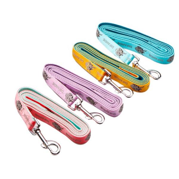 Quality Soft Universal Harness Leash Set Custom Luxury Leather Dog Collars for sale
