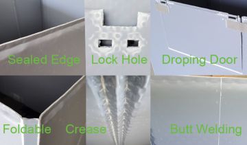 Corrugated Honeycomb PP Pallet Sleeve Pack Making Machine for megapack