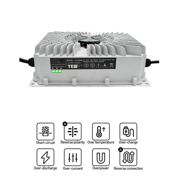 Quality 30A 36V LiFePO4 Battery Pack Charger Car Machine Waterproof Ip65 for sale