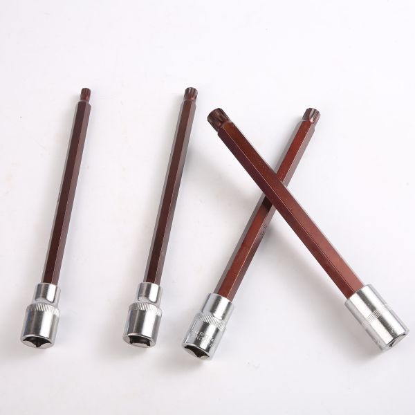 Quality 55MM To 200MM Bit Socket Set With Bright Color S2 Material for sale