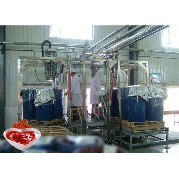 Quality SS304 Complete Tomato Processing Line 1500T/D Easy Operation for sale