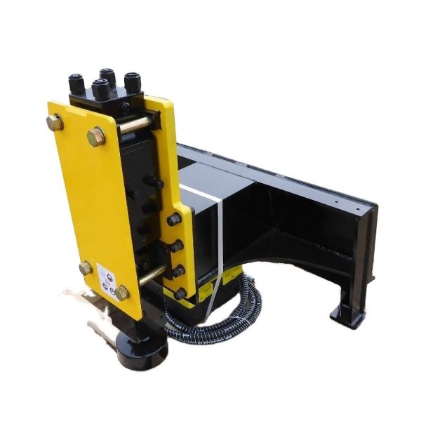 Quality Pile Driver Post Pile For  Skid Steer Loader  2.5-8 Ton With Adapter to Mount for sale