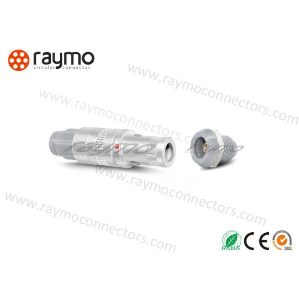 Quality Convenient Circular Plastic Connectors High Density Arrangement With Yellow Nut for sale