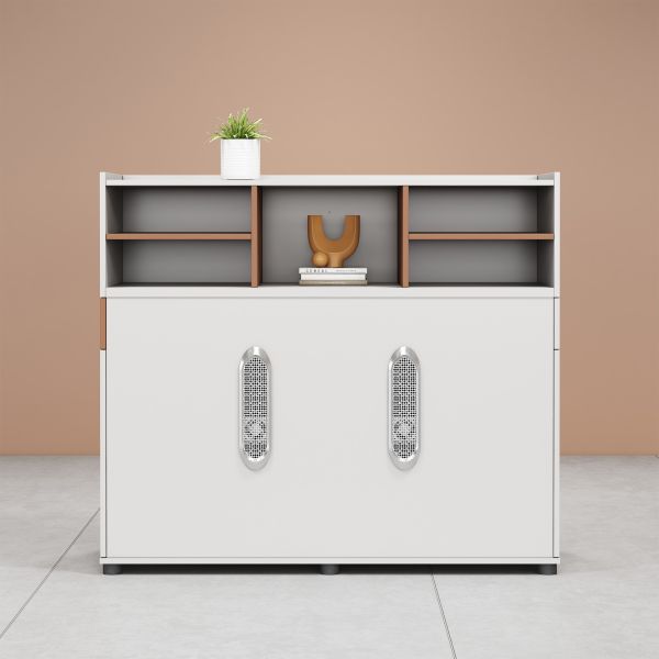 Quality Office Furniture Cabinets Home Filling Cabinet Wooden File Office Storage With Drawers for sale