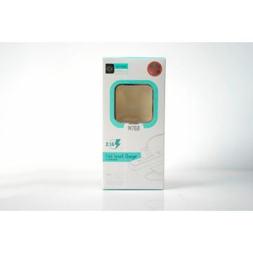 Quality Spot UV / Lamination Data Cable Packaging Box Foldable Packaging Box With Tray for sale