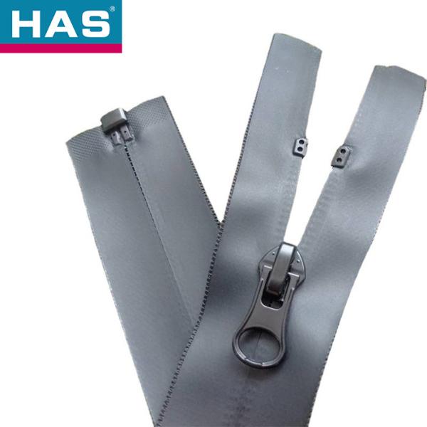 Quality 5# Leather PU Waterproof Membrane Nylon Zipper For Garment Jackets for sale
