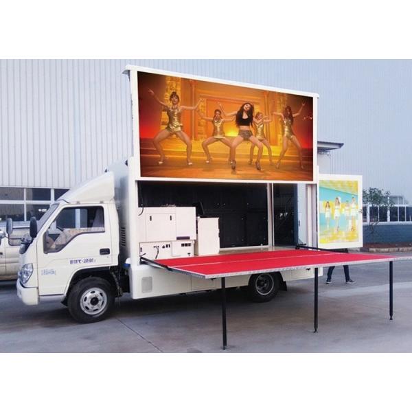 Quality Truck Trailer IP65 P8 Mobile Advertising LED Display for sale