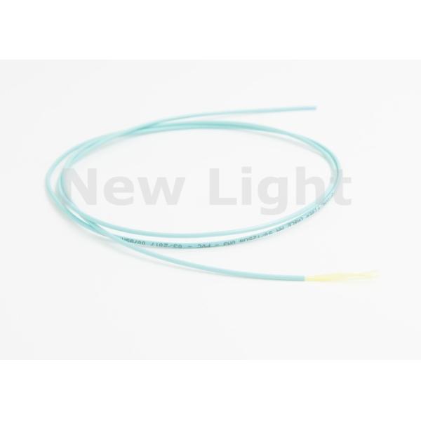 Quality Simplex Single Mode Fiber Optic Patch Cord with 0.9mm Outer Diameter and Green for sale