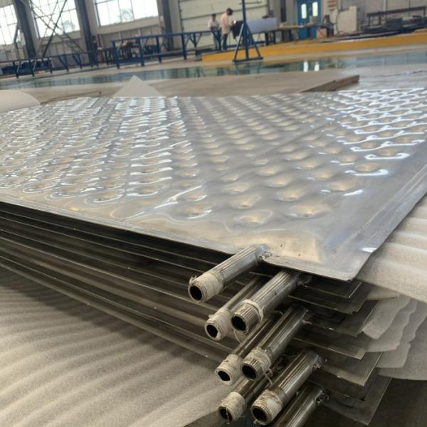 Quality 300L Laser Welded Pillow Plate Dimple Jacketed Tank for sale