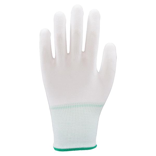 Quality 13 Gauge PU Coated Polyester Handling Gloves Breathable for sale