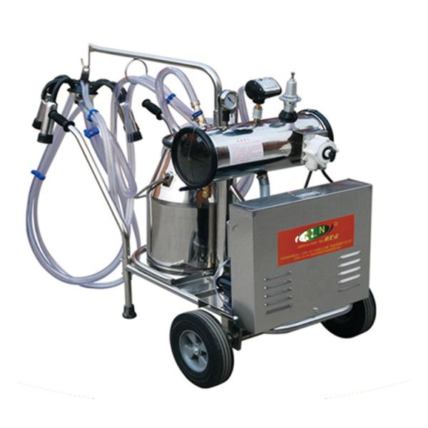 Quality Negative Pressure 170L/min Cow Milking Machine SS304 Material for sale