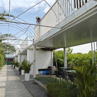 Quality BBQ Area Prefab Folding Container House , Modern Collapsible Container Homes for sale