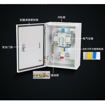 Quality Compact Single Phase Automatic Transfer Switch ATS Box Waterproof Wall - Mount 2 for sale