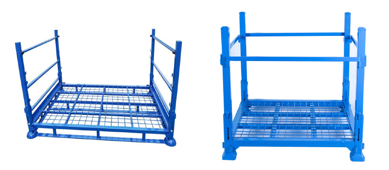 Folding Pallet Stacking Rack